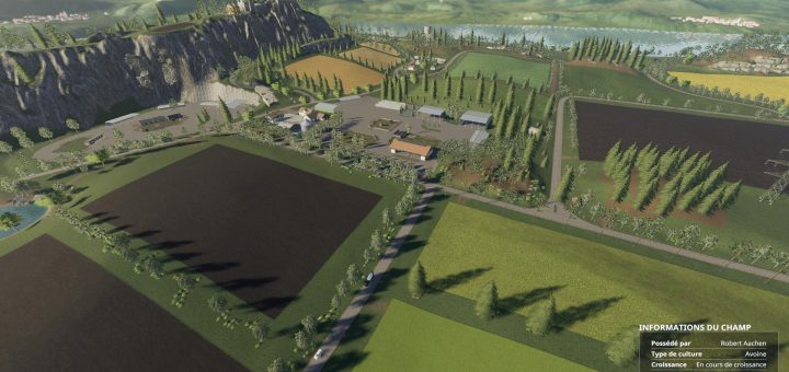 La Beauce Map v1.0 FS19 | Landwirtschafts Simulator 19 Mods | LS19 Mods
