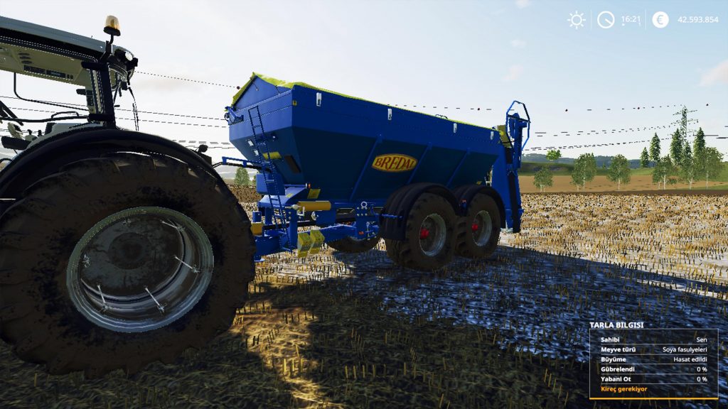 Bredal Crazy Spreader K165 v1.0 FS19 | Landwirtschafts Simulator 25 Mods / LS25 Mods