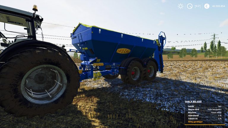 Bredal Crazy Spreader K165 v1.0 FS19 | Landwirtschafts Simulator 25 Mods / LS25 Mods
