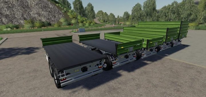 Utility Trailer v1.0 FS19 | Landwirtschafts Simulator 19 Mods | LS19 Mods