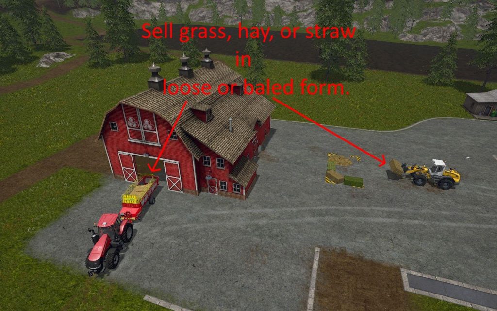 Hay Barn Sell Point V1.0.0.0 FS19 | Landwirtschafts Simulator 25 Mods ...