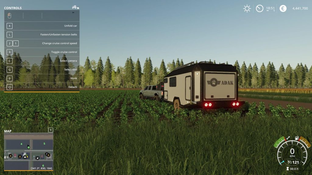 Adak Off Road Camper v1.0 FS19 | Landwirtschafts Simulator 25 Mods ...