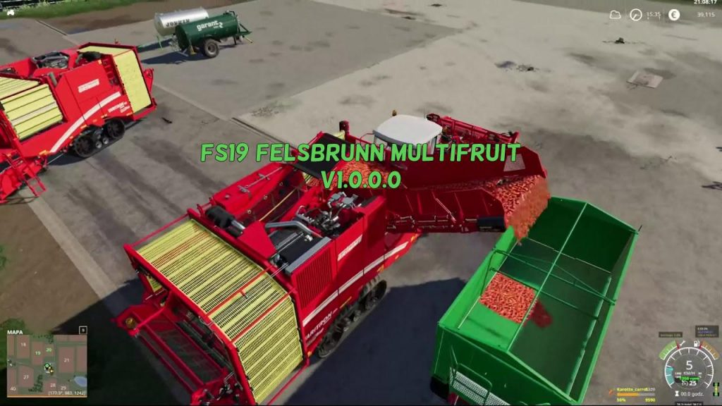 Felsbrunn Multifruit Map v1.0 FS19 | Landwirtschafts Simulator 25 Mods ...
