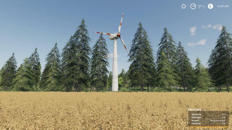 Platzierbare Windkraftanlage V1.0 FS19 | Landwirtschafts Simulator 25 ...