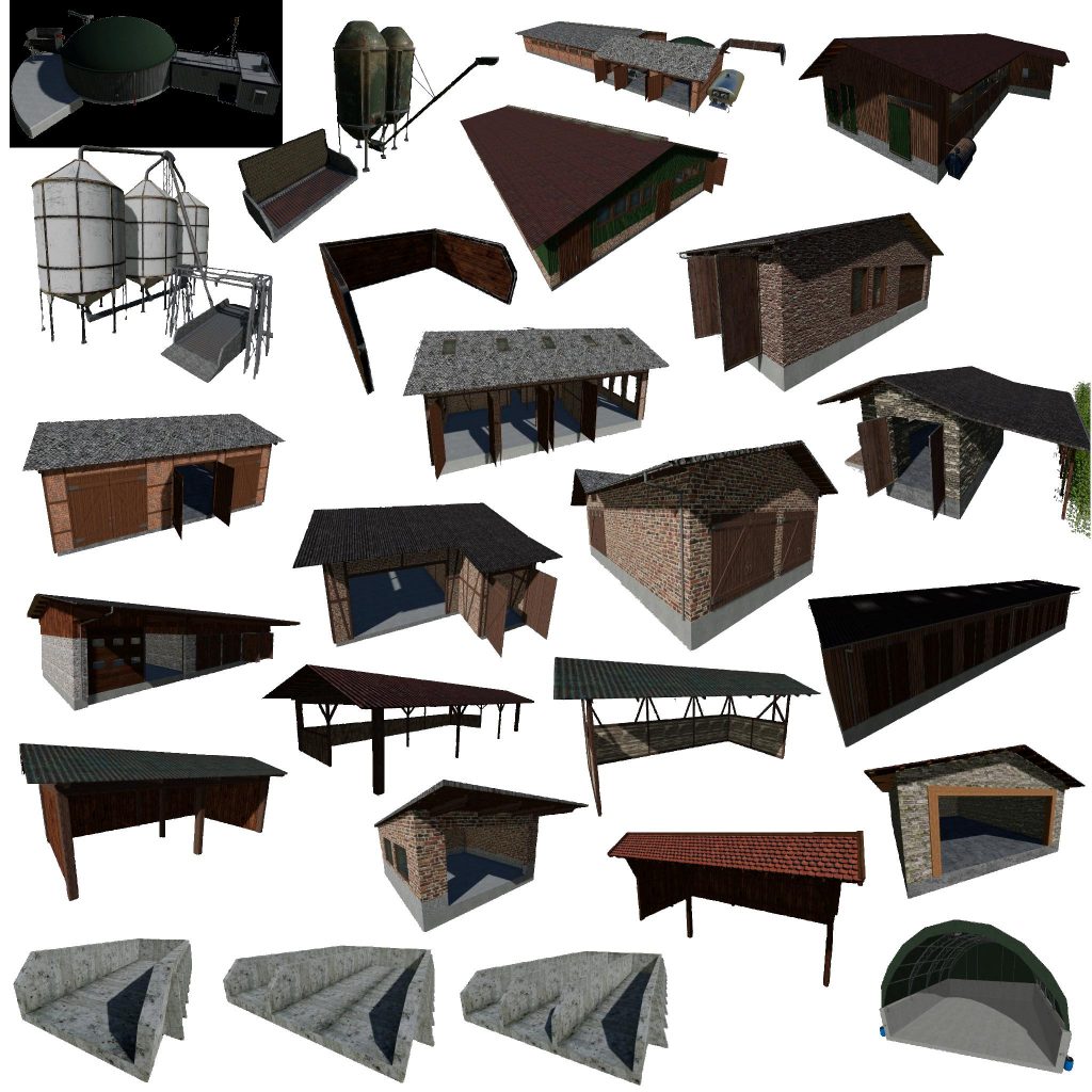 Gebaude Pack v1.1.3 FS19 | Landwirtschafts Simulator 25 Mods / LS25 Mods