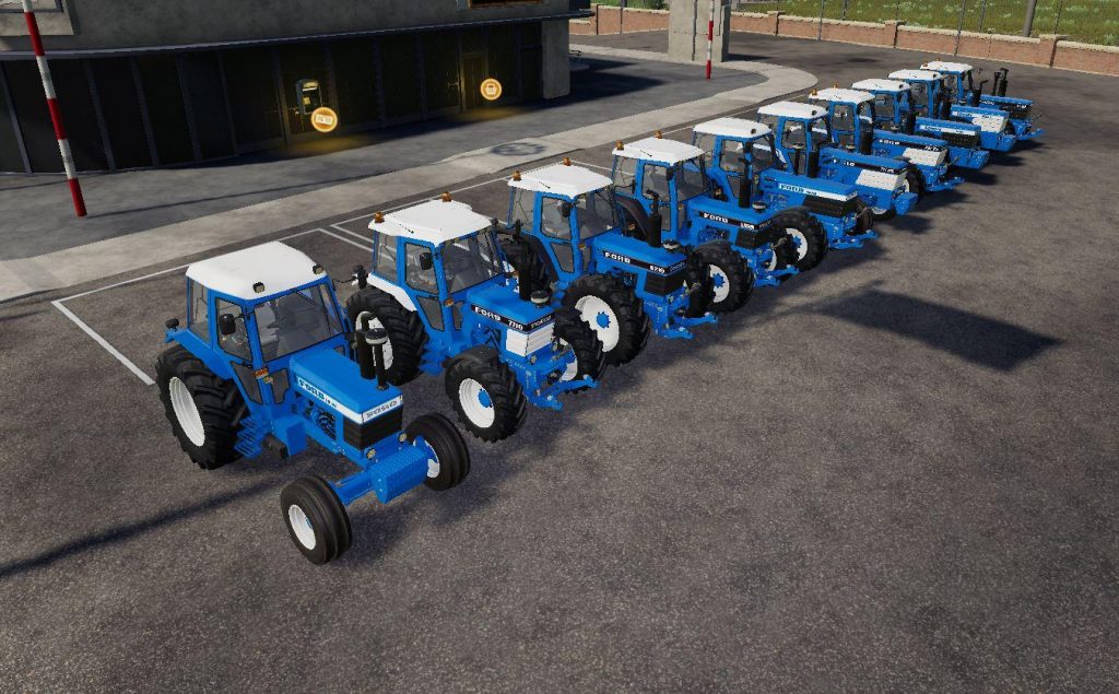 Ford Pack v1.0 FS19 | Landwirtschafts Simulator 25 Mods / LS25 Mods
