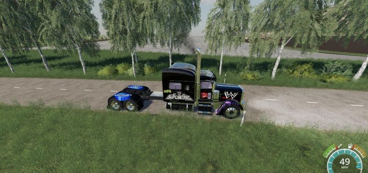 Peterbilt 389 Heavy Haul FS19 | Landwirtschafts Simulator 19 Mods ...