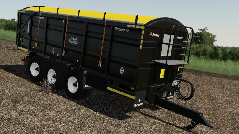 Broughan Tri Axle Trailer Update FS19 | Landwirtschafts Simulator 25 ...