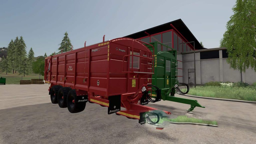 Broughan 22F Silage Trailer v1.0.0.0 FS19 | Landwirtschafts Simulator ...