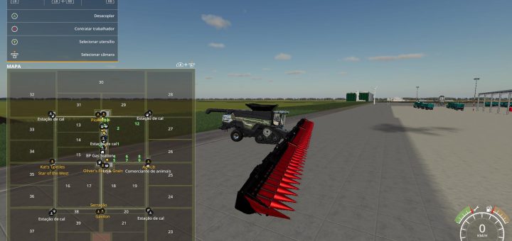 Merger-Header v1.0 FS19 | Landwirtschafts Simulator 19 Mods | LS19 Mods