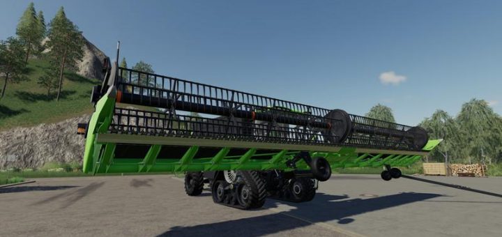 Merger-Header v1.0 FS19 | Landwirtschafts Simulator 25 Mods / LS25 Mods
