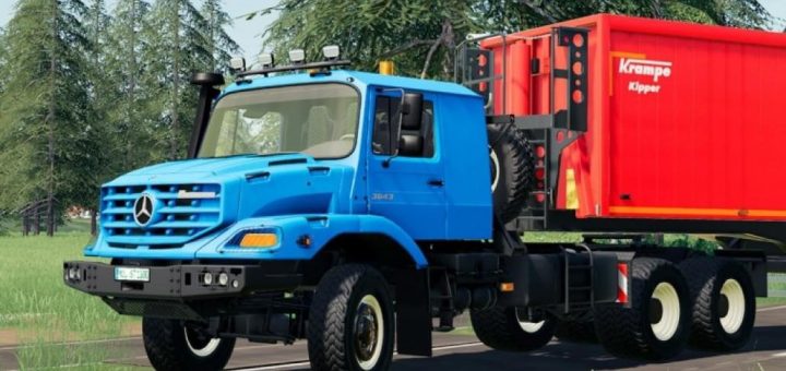 Mercedes Atego 2425 ADAC v1.0 FS19 | Landwirtschafts Simulator 19 Mods | LS19 Mods