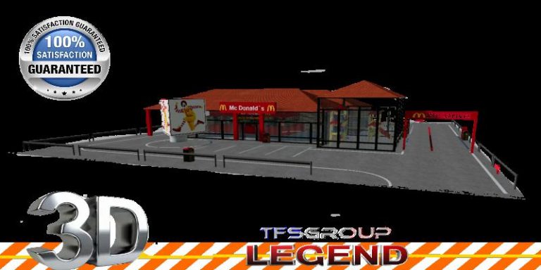 Fast Food Mc DONALD 's V1.0.0.0 FS19 | Landwirtschafts Simulator 25 ...