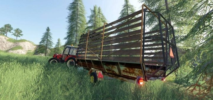 EZ Trail Hay Rack v2.0 FS19 | Landwirtschafts Simulator 19 Mods | LS19 Mods