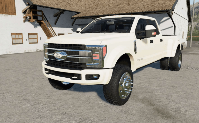 Ford F-450 Super Duty Platinum Mannschaftskabine 2017 V1.0 FS19 ...