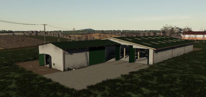Sibbershusum Halle v1.1 FS19 | Landwirtschafts Simulator 19 Mods | LS19 ...