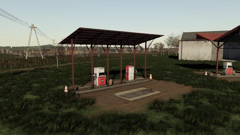 Old Fuel Stations Pack v1.0.0.0 FS19 | Landwirtschafts Simulator 25 ...