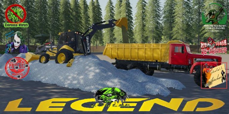 BACKHOE LOADERS 310SK DEERE v1.5 FS19 | Landwirtschafts Simulator 25 ...