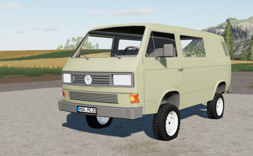 Volkswagen Transporter (T3) 1990 FS19 | Landwirtschafts Simulator 25 ...