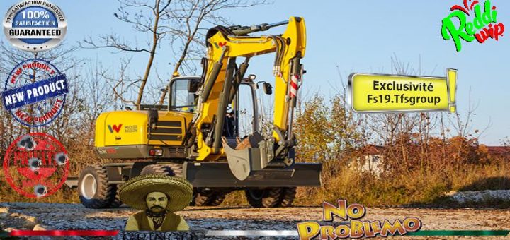 JCB Hydradig 110W Bagger v1.0 FS19 | Landwirtschafts Simulator 19 Mods ...