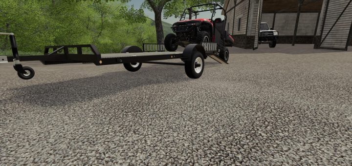 Utility Trailer v1.0 FS19 | Landwirtschafts Simulator 19 Mods | LS19 Mods