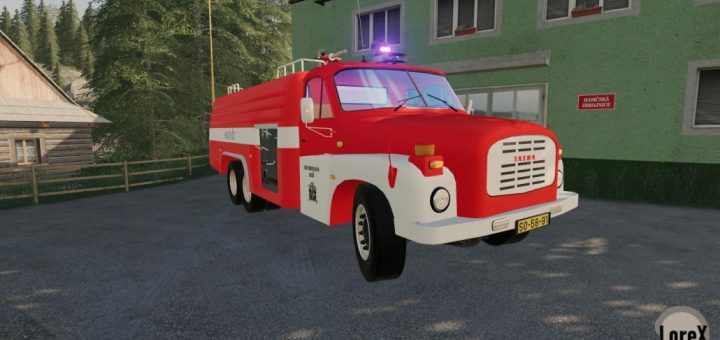 Radiowoz Policji Bus v1.0 FS19 | Landwirtschafts Simulator 19 Mods ...