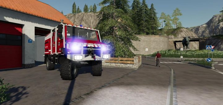 Mercedes Atego 2425 ADAC v1.0 FS19 | Landwirtschafts Simulator 19 Mods ...