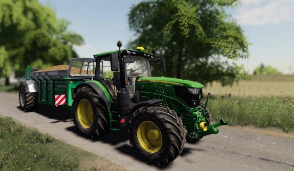 John DEERE 6R SERIE 135-155R v1.0 FS19 | Landwirtschafts Simulator 25 ...