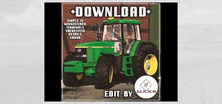 John Deere 7010 V1.0 FS19 | Landwirtschafts Simulator 19 Mods | LS19 Mods