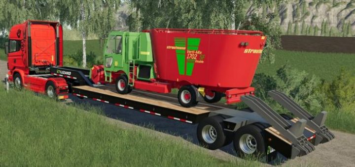 DOLL LOW LOADER TRAILER v1.0.0.0 FS19 | Landwirtschafts Simulator 19 ...