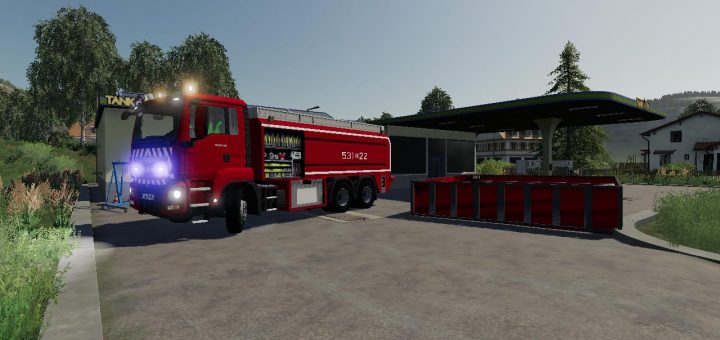 MAN F2000 SIDEDOORS MIT KRAN V1.0 FS19 | Landwirtschafts Simulator 19 ...