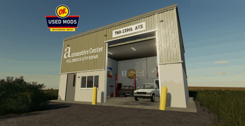 Automobilzentrum - Lokale Garage FS19 | Landwirtschafts Simulator 25 ...