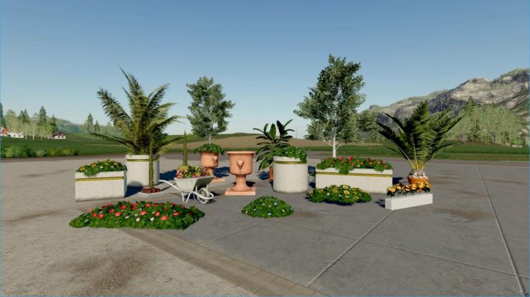 Blumenpackung Oma Tana v1.0 FS19 | Landwirtschafts Simulator 25 Mods ...