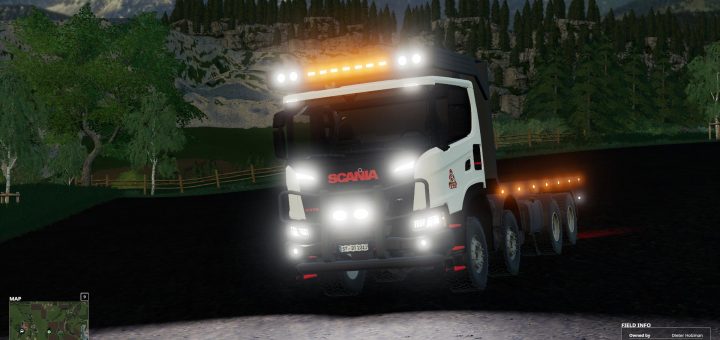 Scania v8 v1.0 FS19 | Landwirtschafts Simulator 19 Mods | LS19 Mods