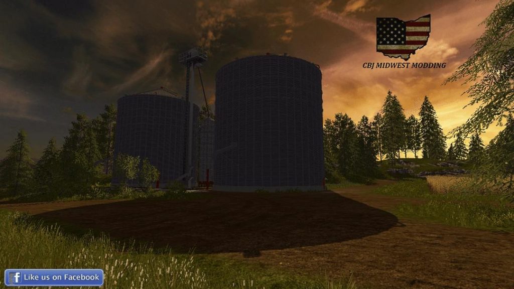 165k Bushel Bin v1.0 FS19 | Landwirtschafts Simulator 25 Mods / LS25 Mods