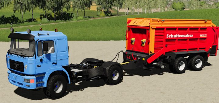 Unimog U1200, U1400, U1600 v1.1 FS19 | Landwirtschafts Simulator 19 ...
