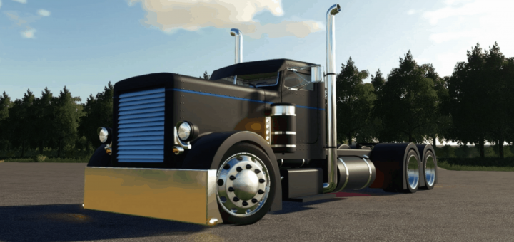 Peterbilt T352 Cabover v1.0 FS19 | Landwirtschafts Simulator 19 Mods ...
