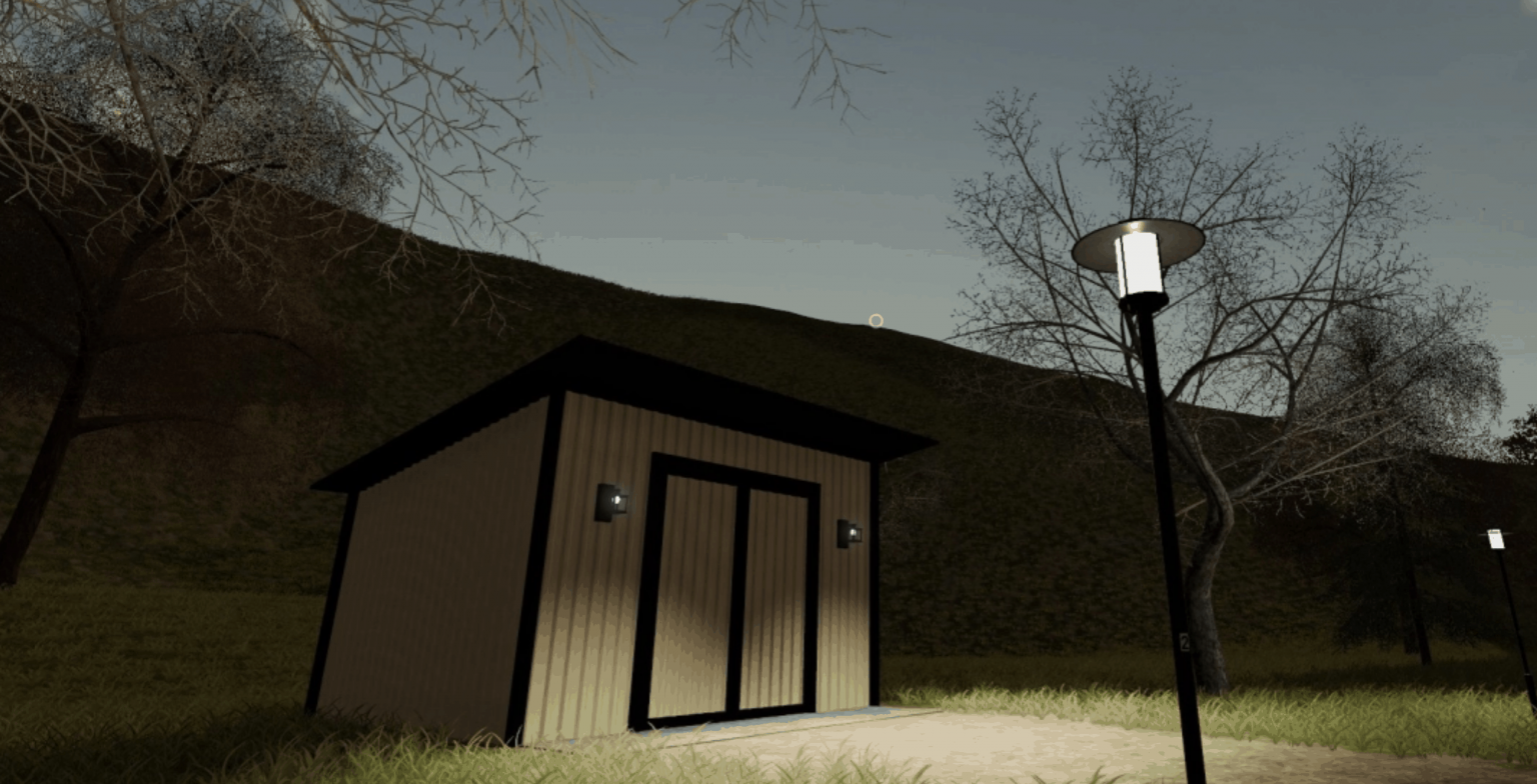 HAJ Yard Shed V1.0 FS19 | Landwirtschafts Simulator 19 Mods | LS19 Mods