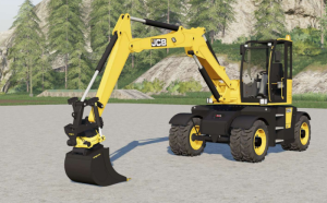 JCB Hydradig 110W Bagger v1.0 FS19 | Landwirtschafts Simulator 25 Mods ...