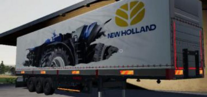 TLX 48ft Enclosed Trailer v1.0.1 FS19 | Landwirtschafts Simulator 19 ...