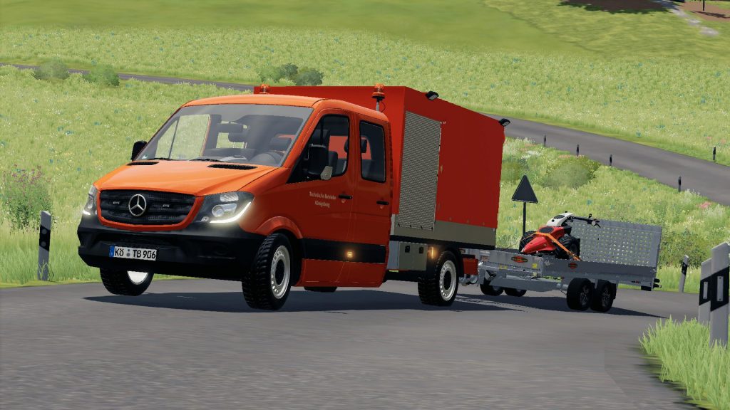 Mercedes-Benz Sprinter W 906 519 CDI Hensel Fahrzeugbau v1.0 FS19 ...