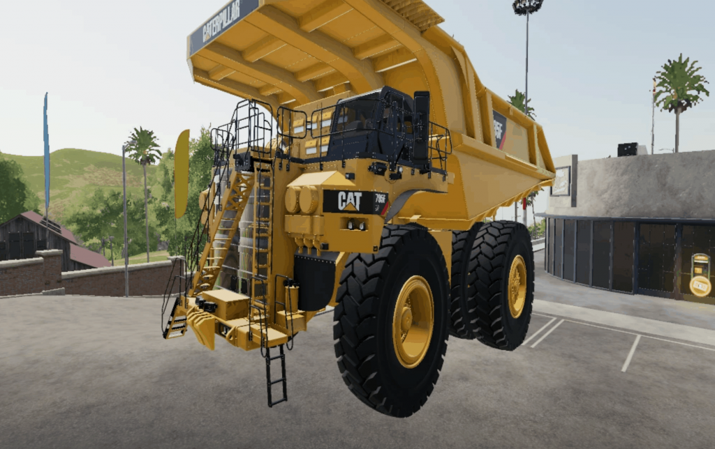 Cat 795AC v1.0 FS19 | Landwirtschafts Simulator 25 Mods / LS25 Mods