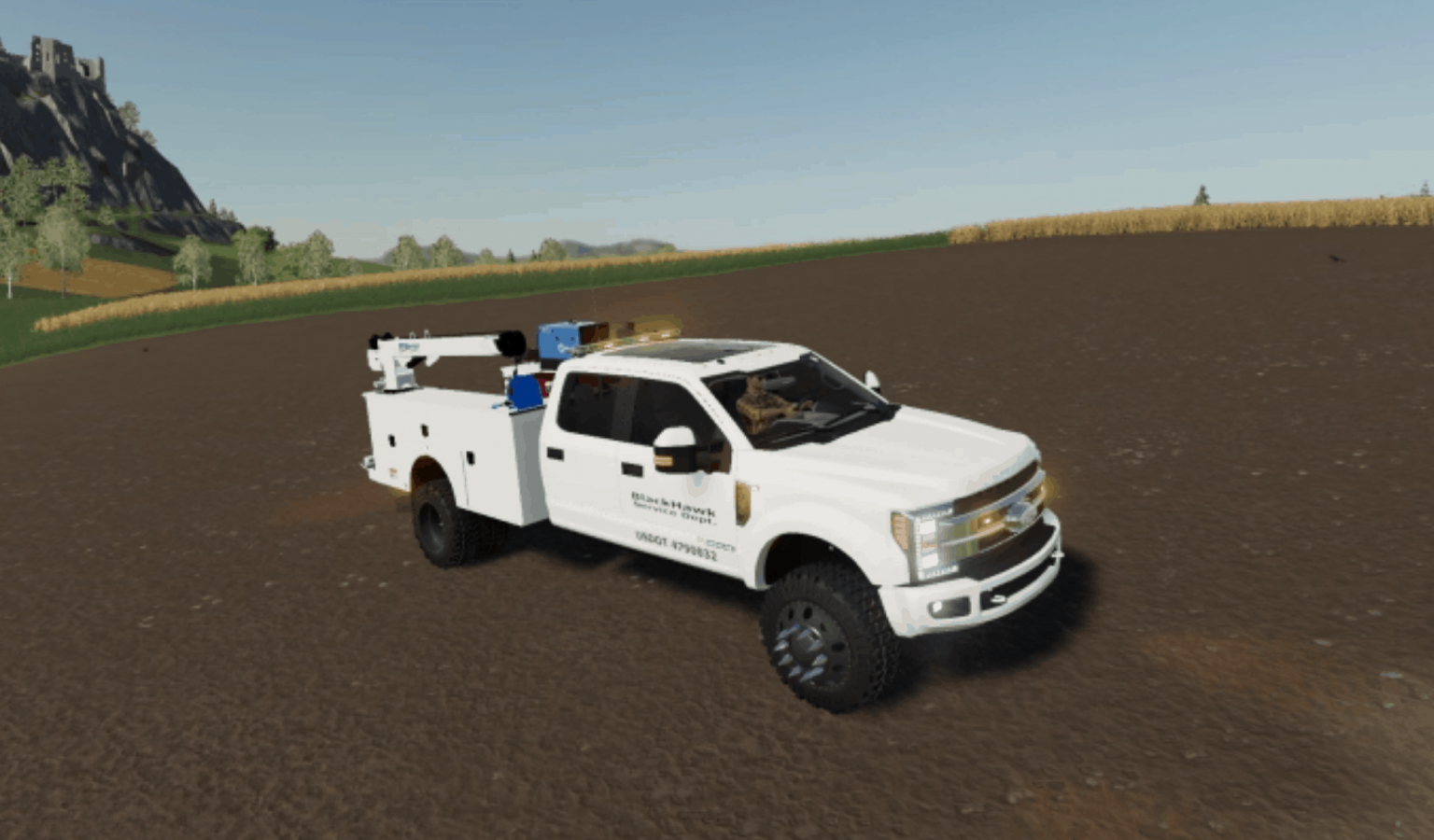 F450 Service Truck FS19 | Landwirtschafts Simulator 25 Mods / LS25 Mods