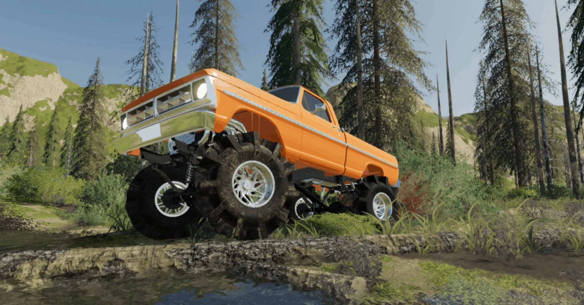 1970 Ford Mud Truck FS19 | Landwirtschafts Simulator 19 Mods | LS19 Mods