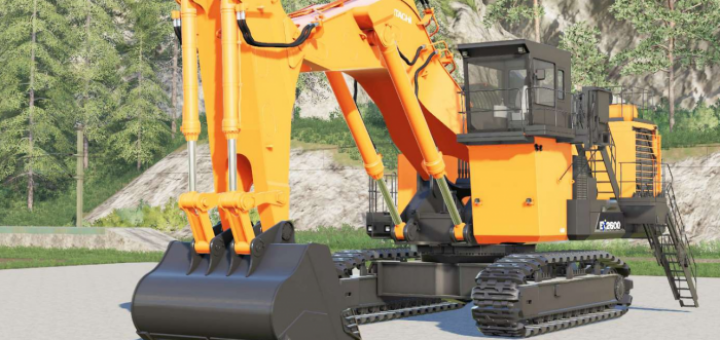 BAGGER HITACHI L140 v1.5 FS19 | Landwirtschafts Simulator 19 Mods ...