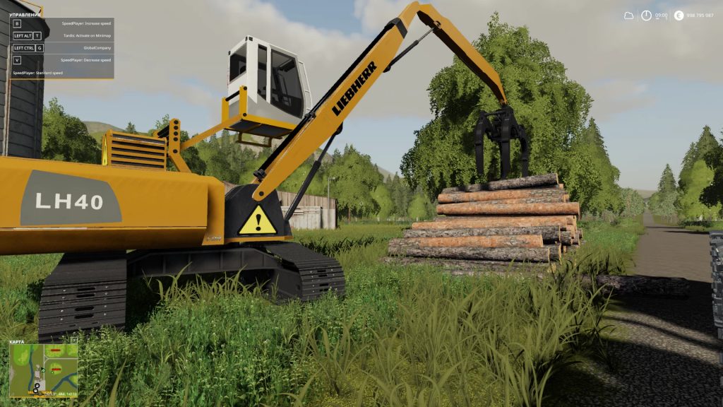 Liebherr LH40 v1.1 FS19 | Landwirtschafts Simulator 25 Mods / LS25 Mods
