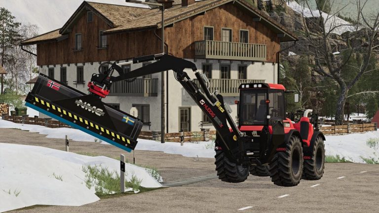 NMC Baggerlader Schneepflug v1.0 FS19 | Landwirtschafts Simulator 25 ...
