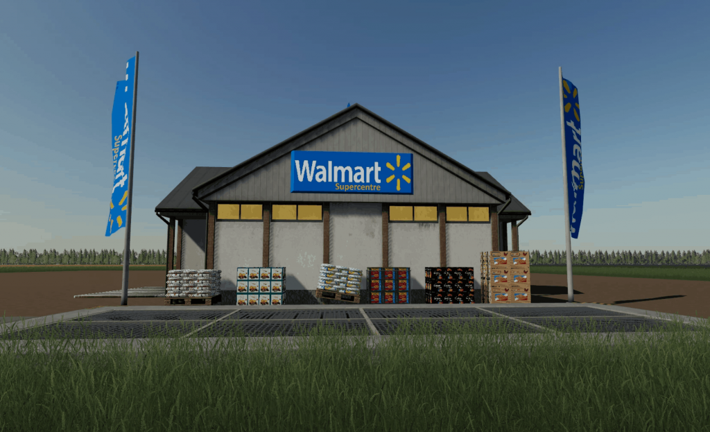 Supermarkt Walmart FS19 | Landwirtschafts Simulator 25 Mods / LS25 Mods