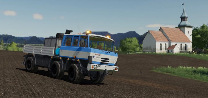 KrAZ-257 v1.1 FS19 | Landwirtschafts Simulator 19 Mods | LS19 Mods