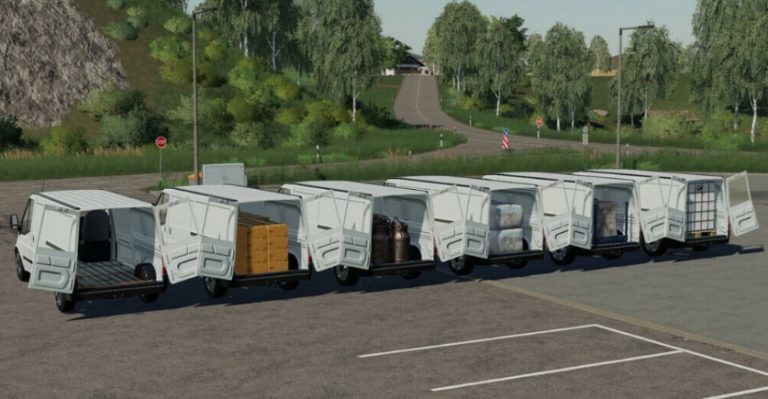 Ford E-150 Van Pack FS19 | Landwirtschafts Simulator 25 Mods / LS25 Mods